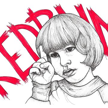 "REDRUM" Sticker for Sale by BonnieRoseBryan | Redbubble