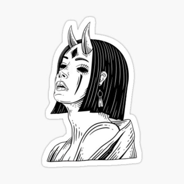 "Succubus" Sticker for Sale by art-xl | Redbubble