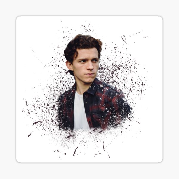"Tom Holland" Sticker for Sale by alicedaisymae3 | Redbubble