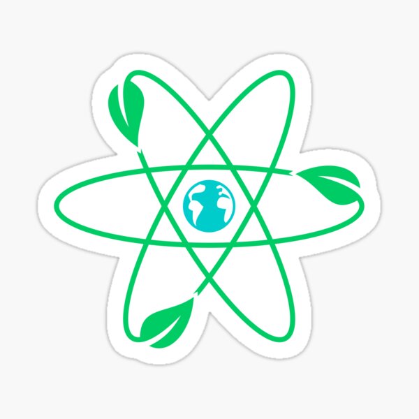 "NuCLEAR" Sticker for Sale by BlueYoukai | Redbubble