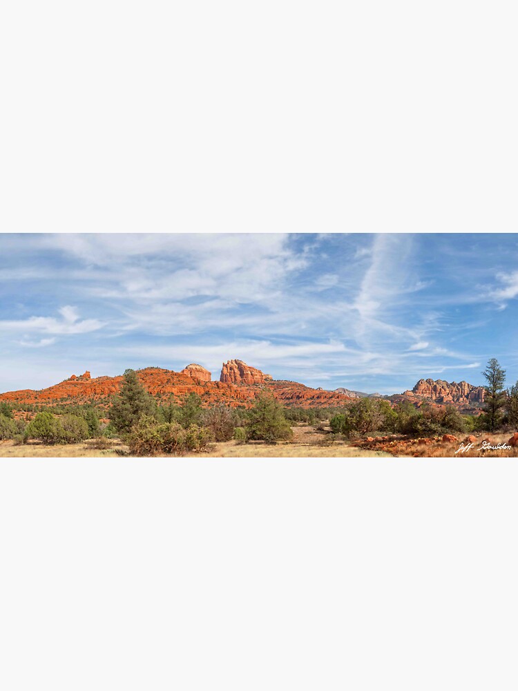 "Cathedral Rocks and Seven Warriors" Sticker for Sale by JeffGoulden ...