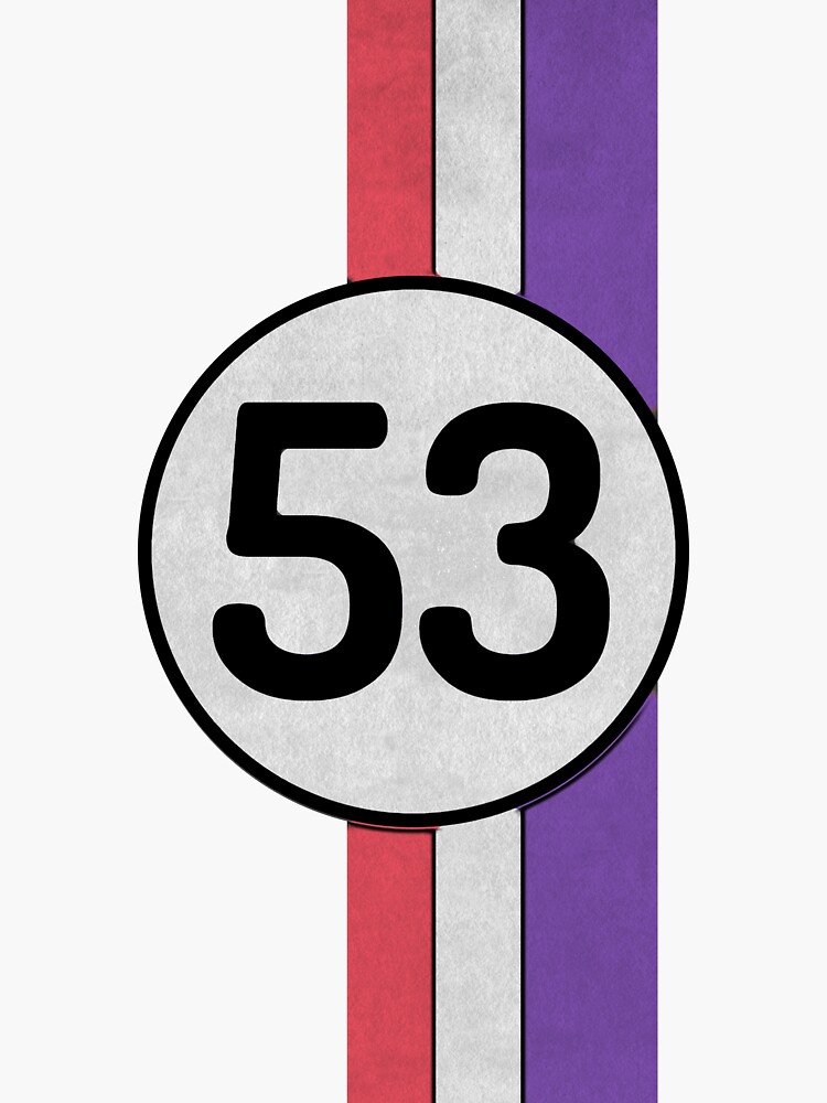 "Lovebug Herbie" Sticker for Sale by santipong | Redbubble