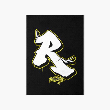 "R LETTER R BY ESONE URBAN GRAFFITI STREET STYLE " Art Board Print for ...