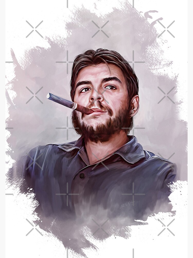"Che guevara, Che guevara hand drawing, Che guevara color " Spiral ...