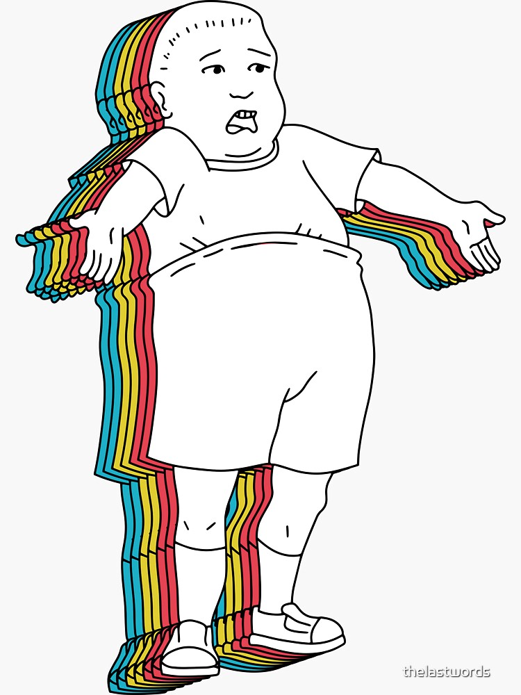 "Bobby Hill - What are you talking about?" Sticker for Sale by ...