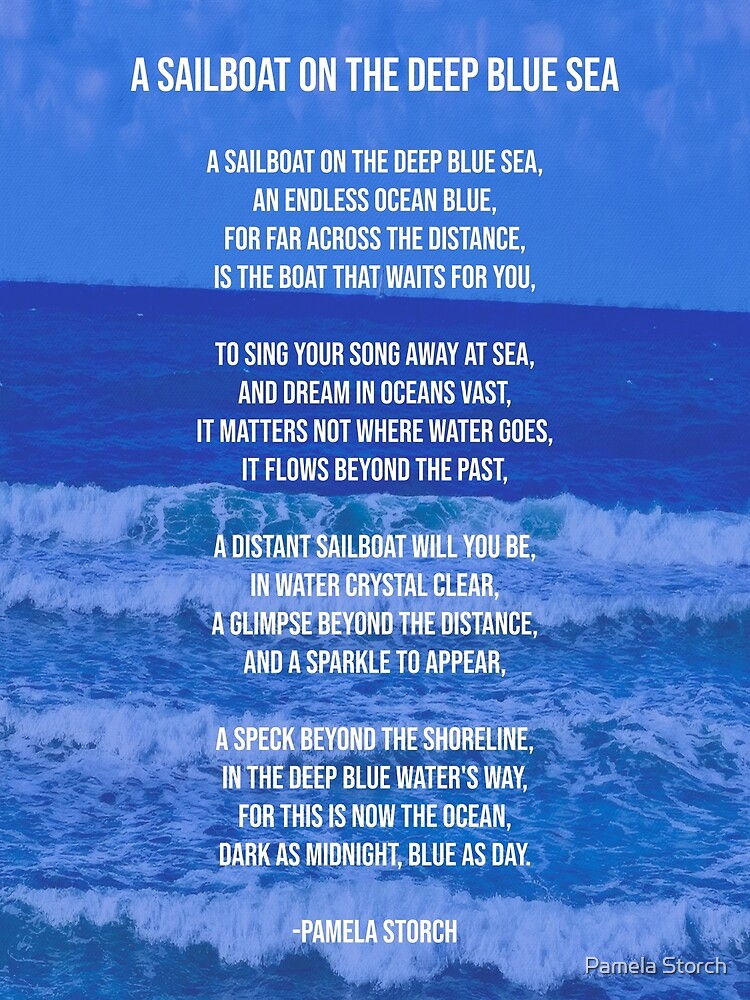 How Deep Is The Ocean Poem