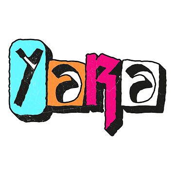 "YARA name, My name is Yara" Sticker for Sale by Danylo Mikhnievych ...