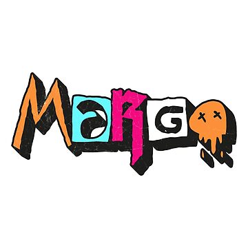 "MARGO name, My name is Margo" Sticker for Sale by dangerarrow | Redbubble