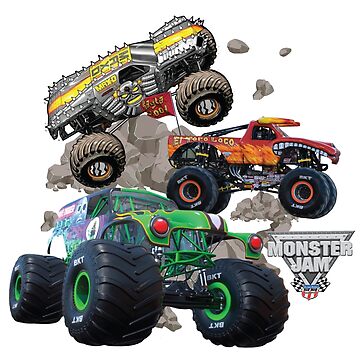 "Monster Jam Trucks" Art Print for Sale by Briaannaaa24 | Redbubble