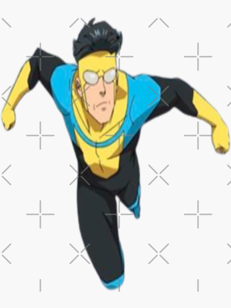 "Invincible " Sticker for Sale by Kilch ⭐⭐⭐⭐⭐ | Redbubble