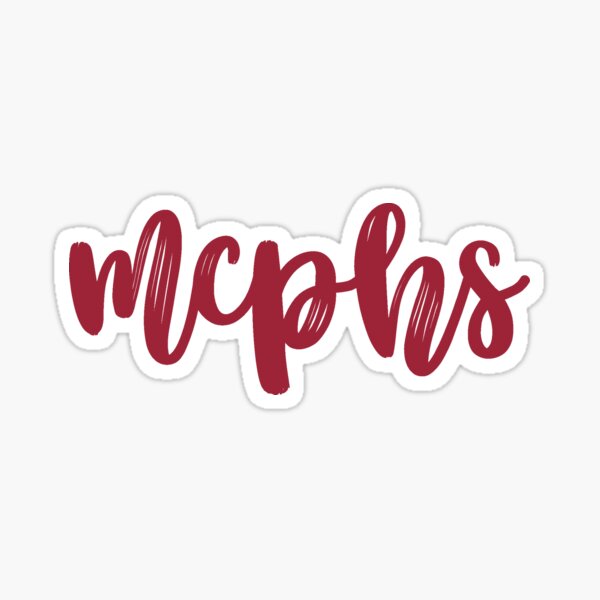 "MCPHS University" Sticker for Sale by reillycarroll | Redbubble
