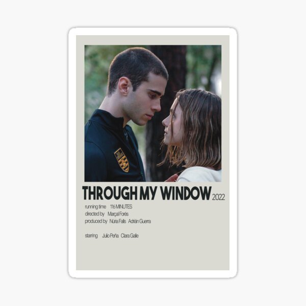 "Through My Window- Movie Poster" Sticker for Sale by AndreaDesignsCA ...