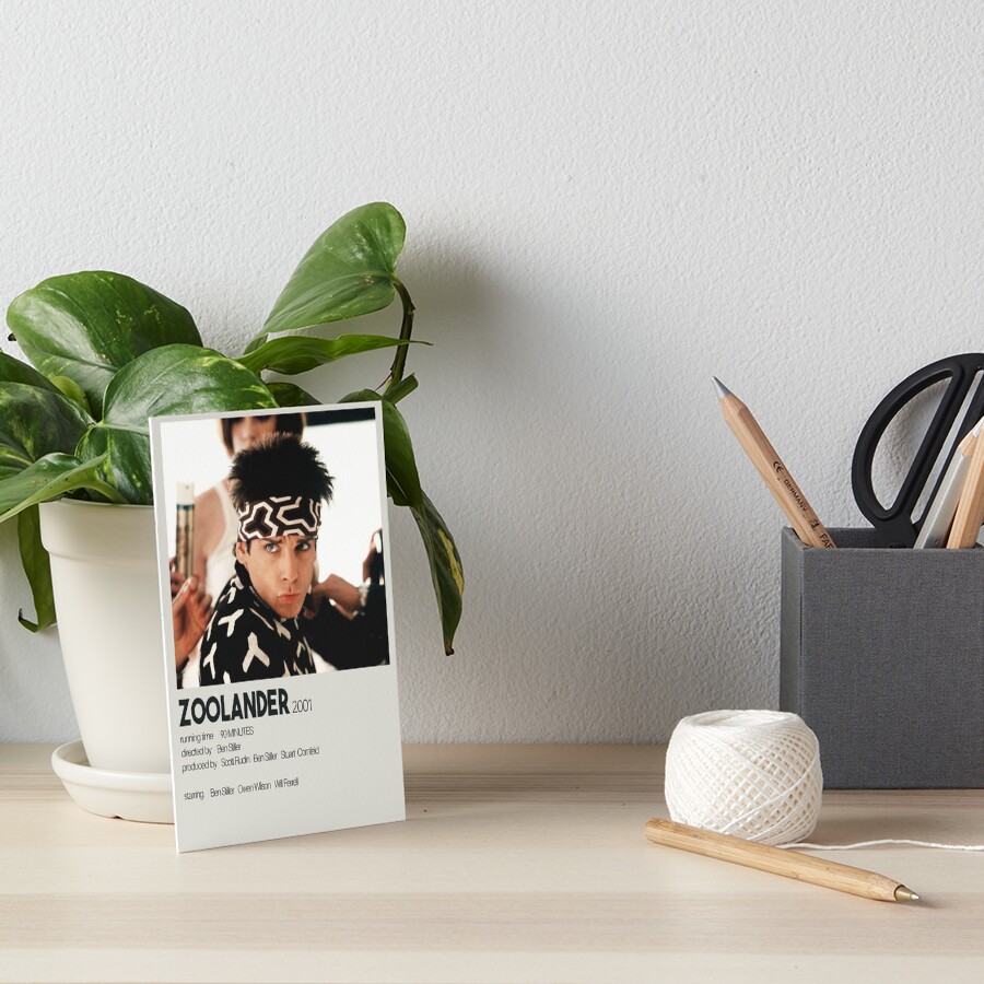 "Zoolander- Movie Poster" Art Board Print for Sale by AndreaDesignsCA ...