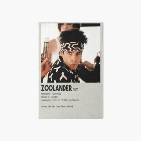 "Zoolander- Movie Poster" Art Board Print for Sale by AndreaDesignsCA ...
