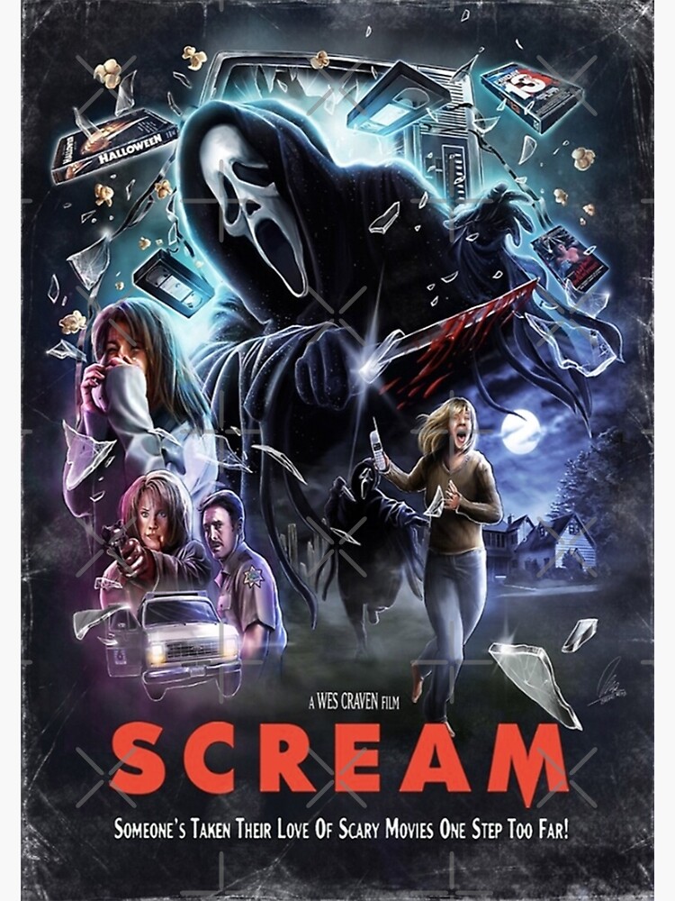 Scream Premium Matte Vertical Poster