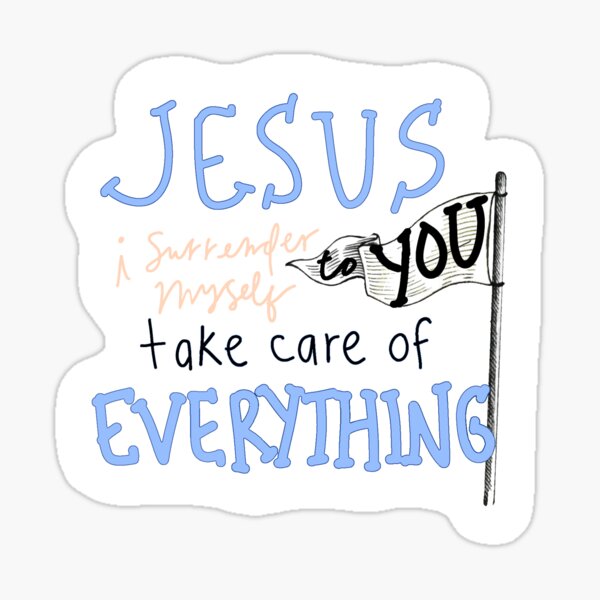 "Surrender Novena Prayer" Sticker for Sale by beautyoftruth | Redbubble