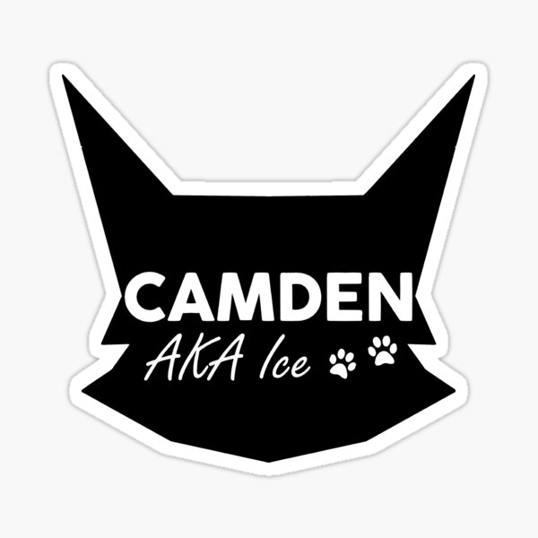 "Camden AKA Ice Logo" Sticker for Sale by CamdenAKAIce | Redbubble