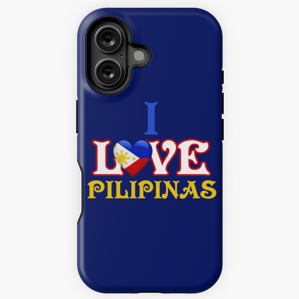 "I love Pilipinas. I love Philippines. Philippine flag. Angat Buhay ...