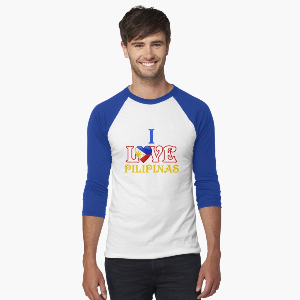 "I love Pilipinas. I love Philippines. Philippine flag. Angat Buhay ...