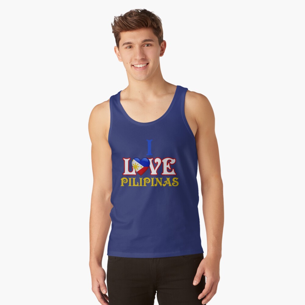 "I love Pilipinas. I love Philippines. Philippine flag. Angat Buhay ...