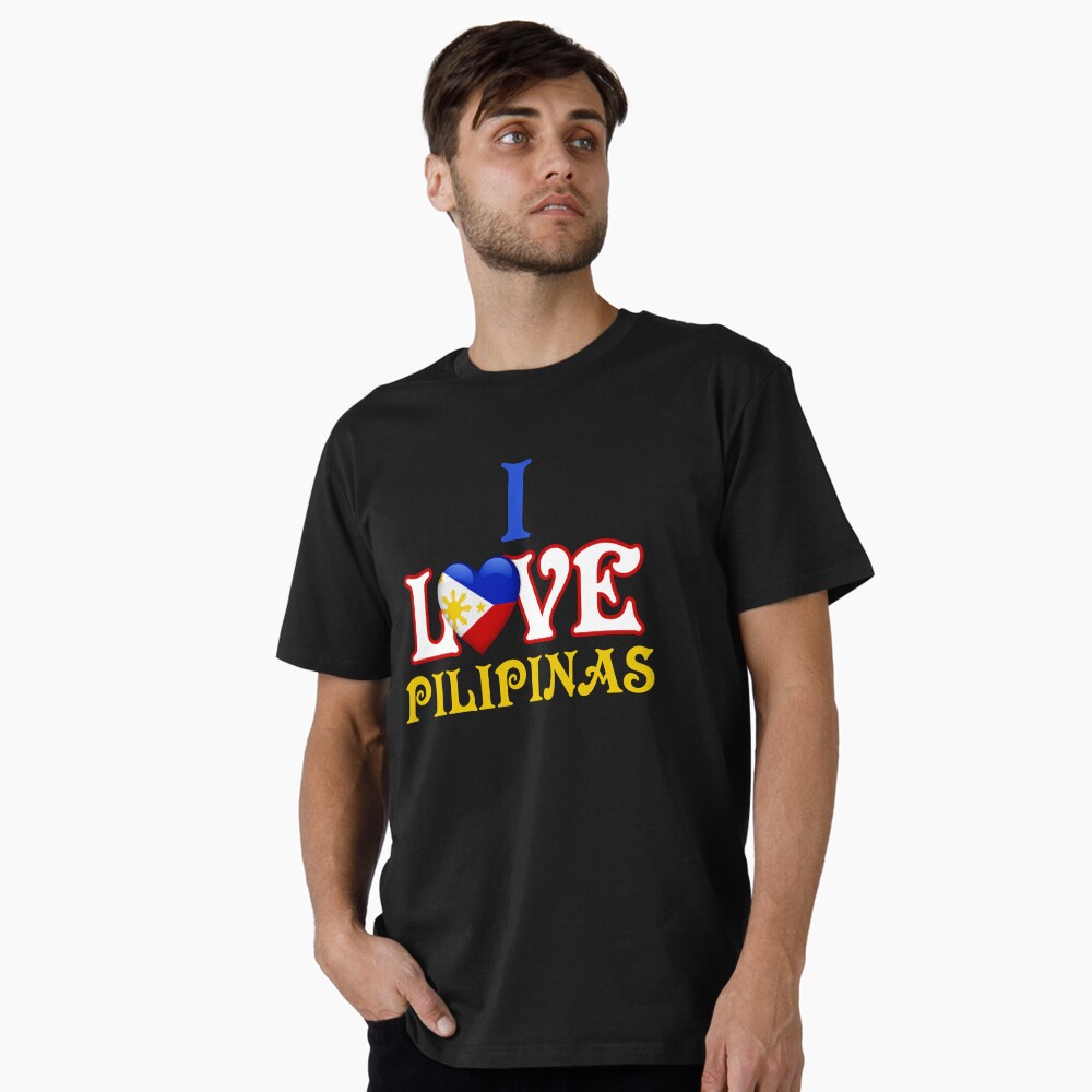 "I love Pilipinas. I love Philippines. Philippine flag. Angat Buhay ...