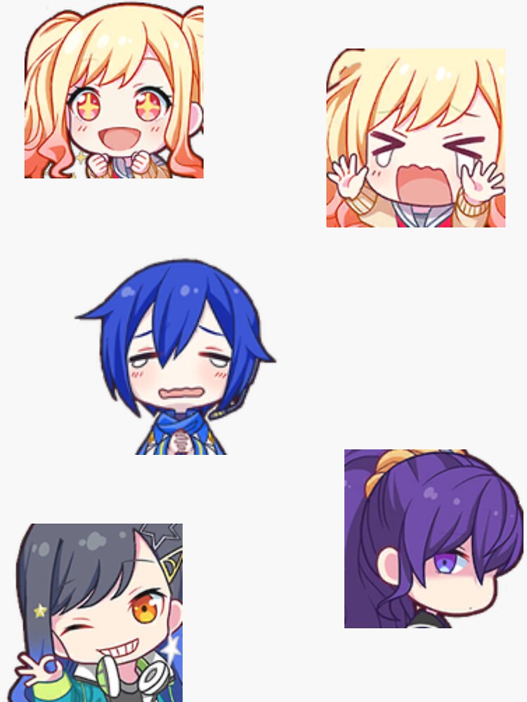 "Project Sekai Colorful Stage Variety Pack 2" Sticker for Sale by ...