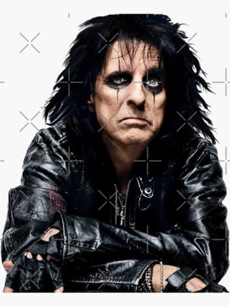 "Alice cooper" Sticker for Sale by Antonimus13 | Redbubble