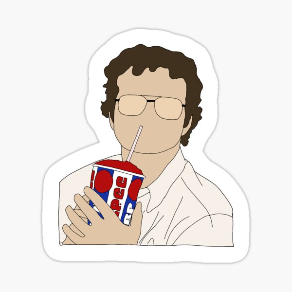 "Alexei Stranger Things" Sticker for Sale by createdbycara- | Redbubble