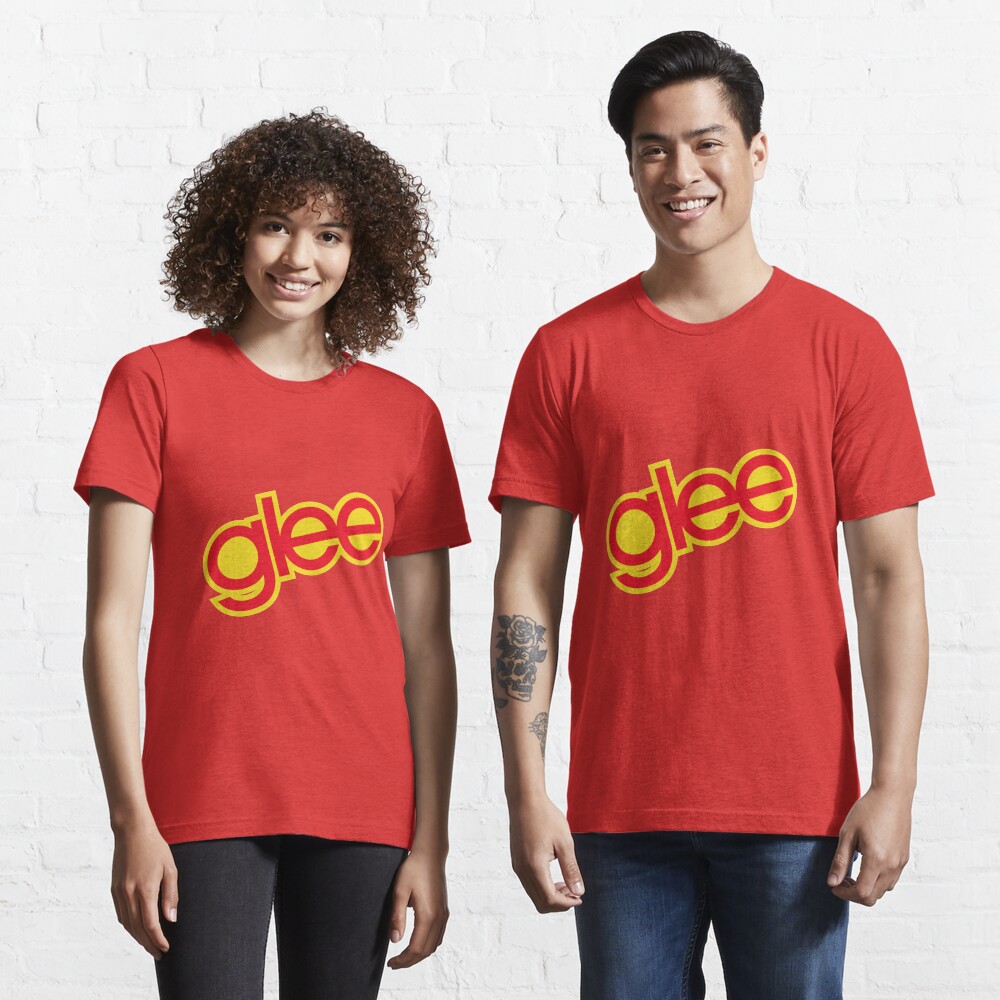 "Glee Lettering" T-shirt for Sale by ZimBaby916 | Redbubble | glee t ...