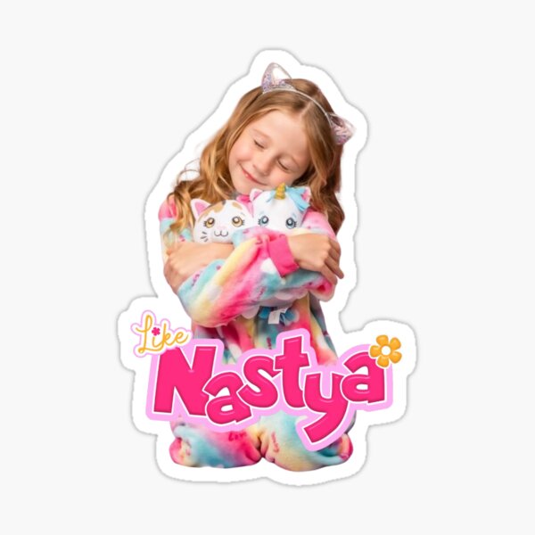 "like Nastya with a cat ears headband and holding a cute teddy cats ...