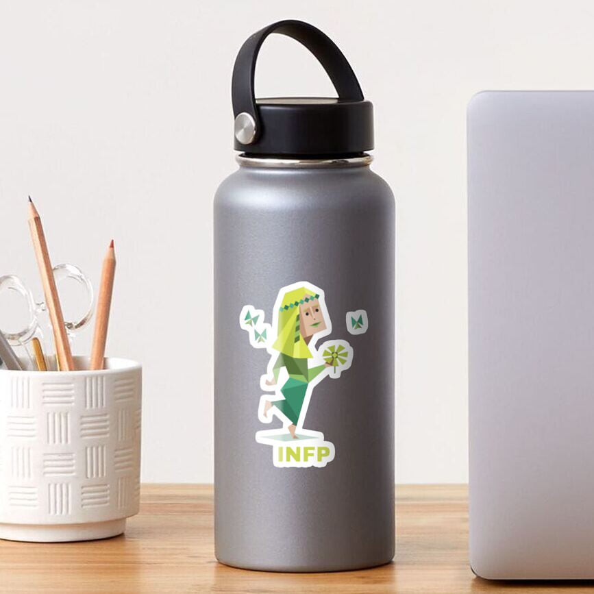 "INFP, MBTI" Sticker for Sale by hayzeniif | Redbubble