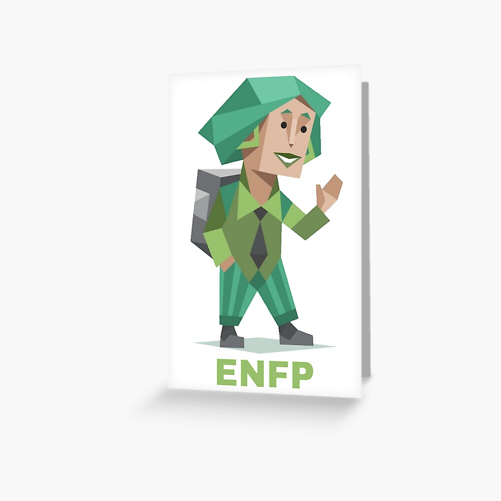 "ENFP MBTI" Sticker for Sale by hayzeniif | Redbubble