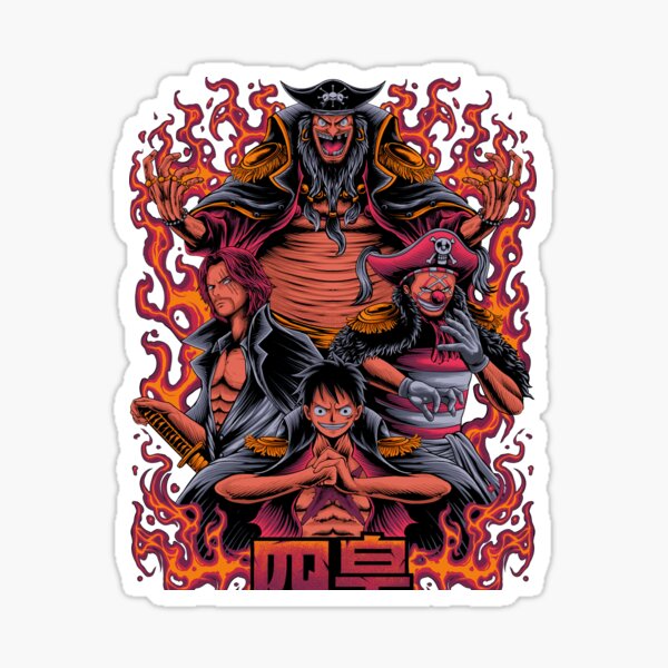 "The Four Emperor" Sticker for Sale by seption17 | Redbubble