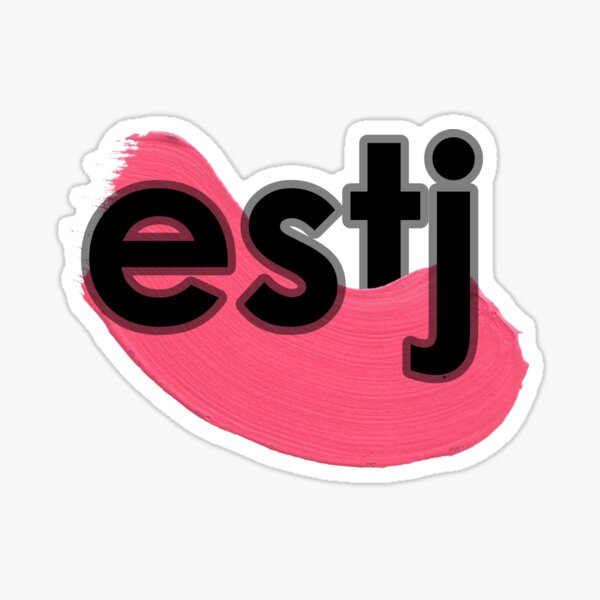"ESTJ Myers Briggs Personality Type" Sticker for Sale by valeng03 ...