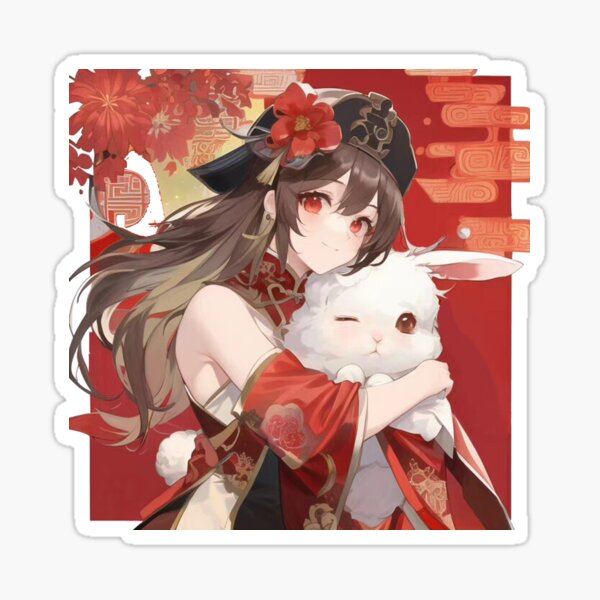 "Hutao Genshin Impact Merchandise Genshin Impact Hutao Poster ...