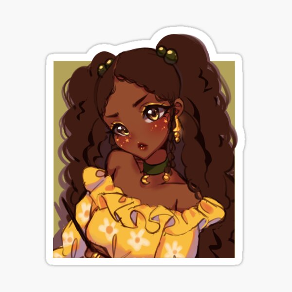 "Anime manga girl [Canny]" Sticker for Sale by Pinkytsu | Redbubble