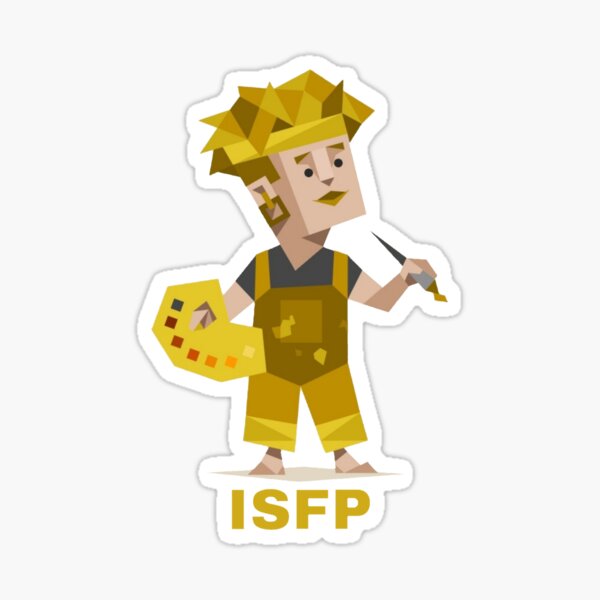 "ISFP MBTI" Sticker for Sale by hayzeniif | Redbubble