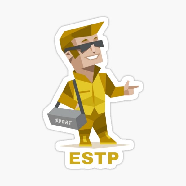 "ESTP MBTI" Sticker for Sale by hayzeniif | Redbubble