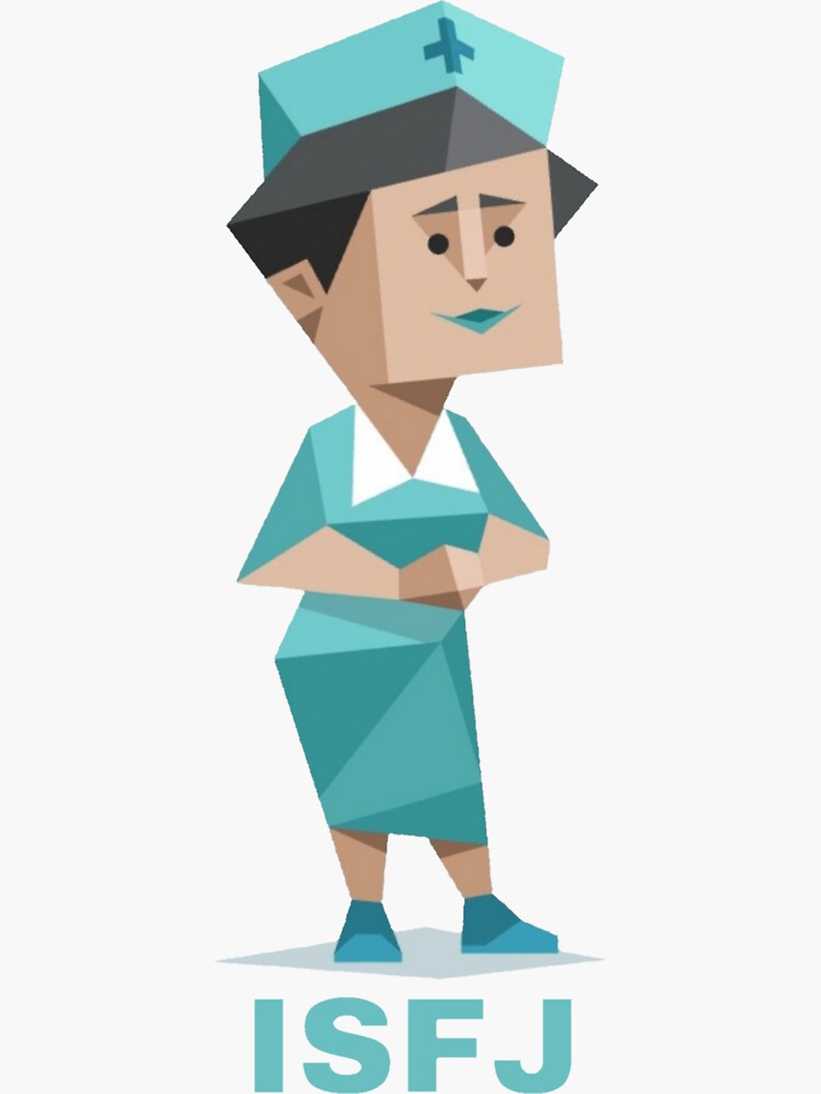 "ISFJ MBTI" Sticker for Sale by hayzeniif | Redbubble