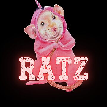 "Pink RATZ" Sticker for Sale by Kuki-shop | Redbubble