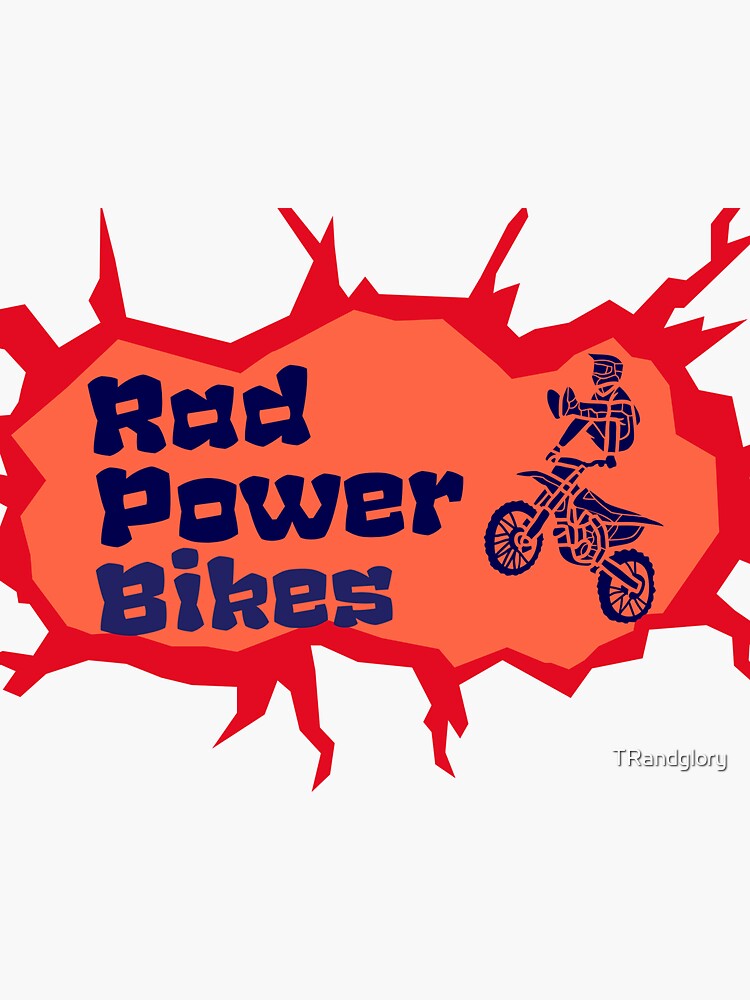 "Rad Power Bikes: The Ultimate Urban Cruiser" Sticker for Sale by ...