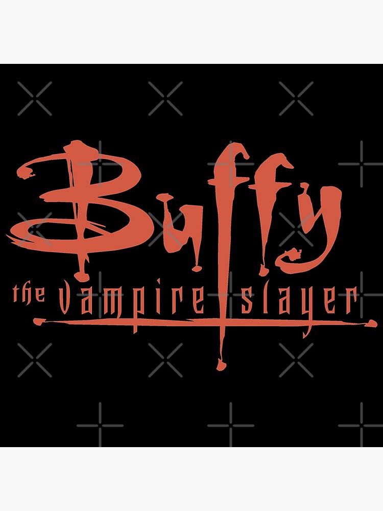 "Buffy The Vampire Slayer Logo" Photographic Print by firamos | Redbubble