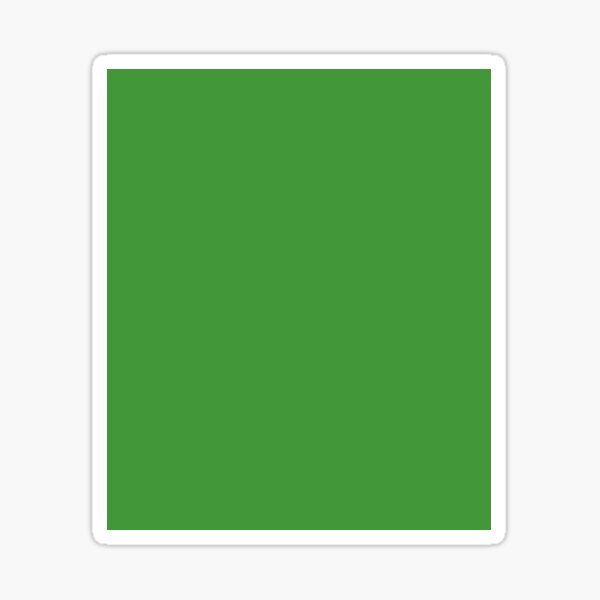 "College Green Solid Color Background • Plain Colour" Sticker for Sale ...