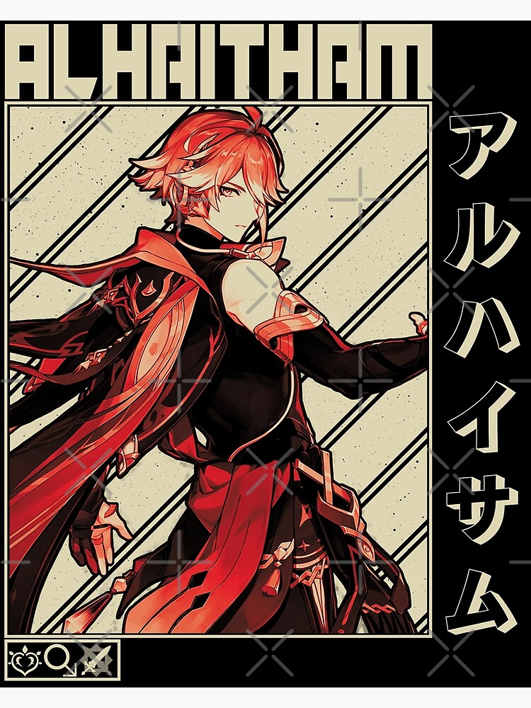 "Alhaitham | Genshin Impact" Poster for Sale by B-love | Redbubble