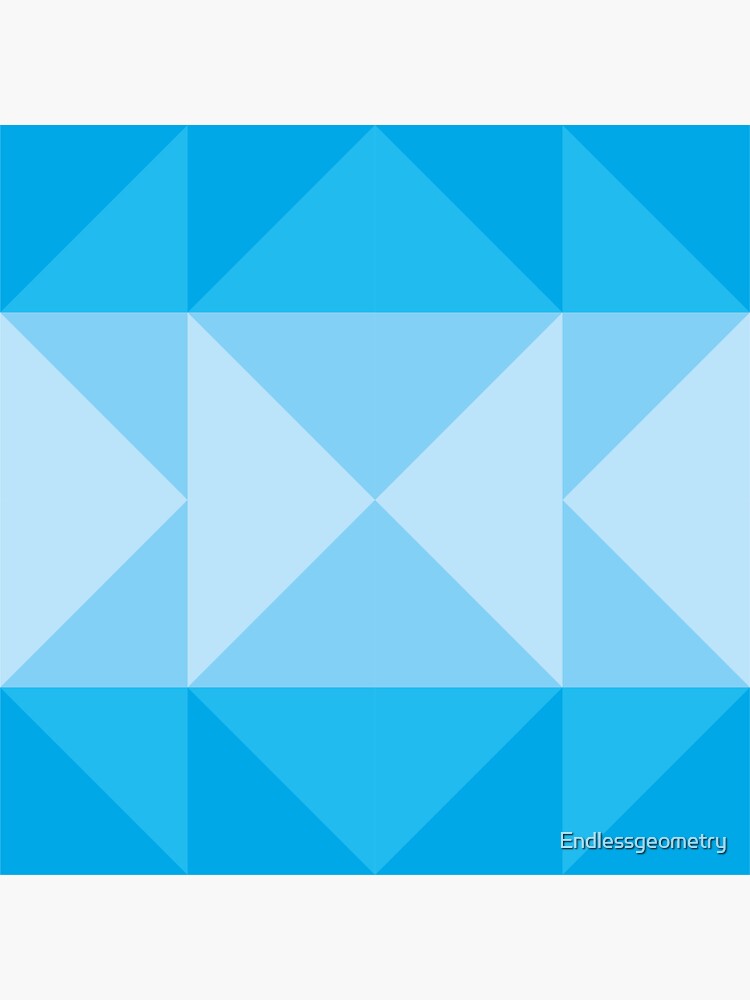 "Blue Geometric shades 6, triangles, Geometric , triangles pattern ...