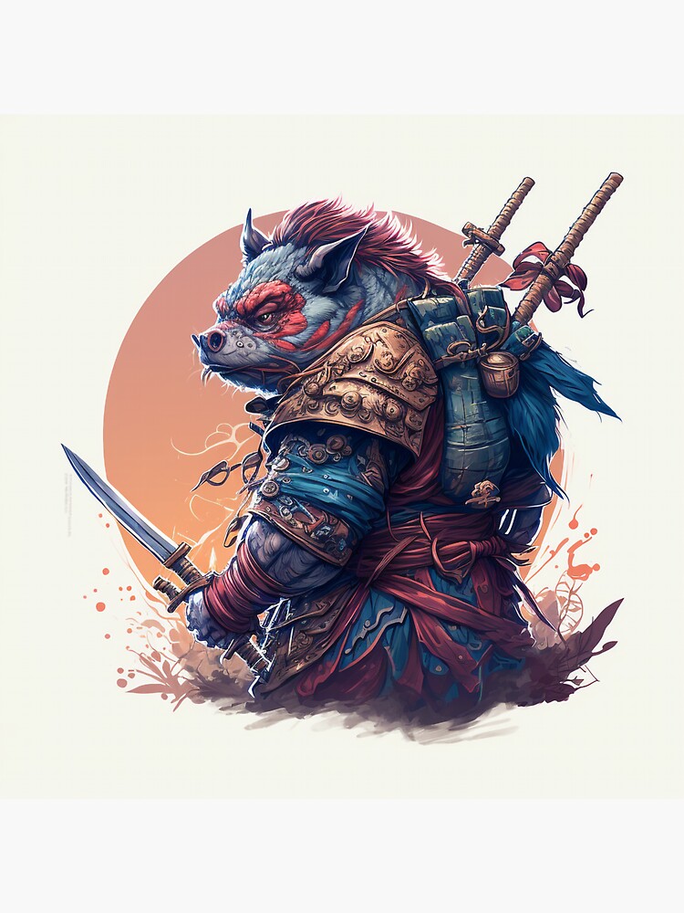 "Masterless Hog" Sticker for Sale by TheScorPlex | Redbubble