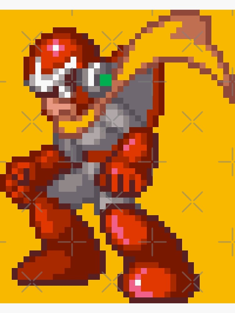 "Proto Man" Poster for Sale by The Sprite Guy | Redbubble