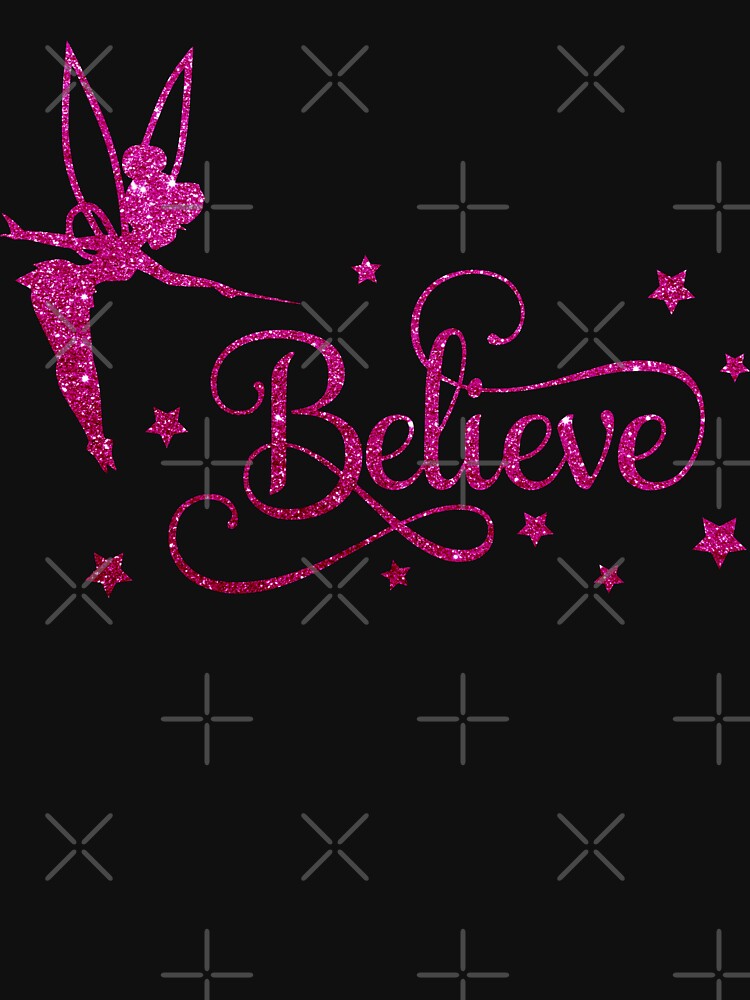 "believe Tinkerbell Magic, believe Cute Fairy , Pink Tinker bell Magic ...