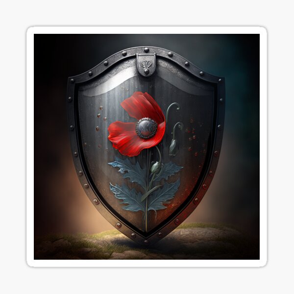 Shield With Flowers Merch & Gifts for Sale | Redbubble