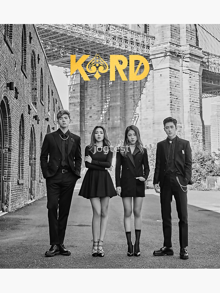 "KARD" Sticker by jogtest | Redbubble